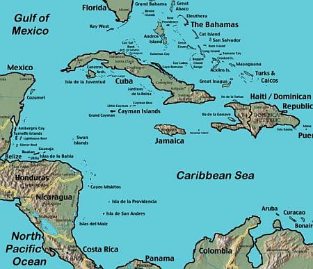Map of Bimini - You Can't Get Lost On This Bahamas Island