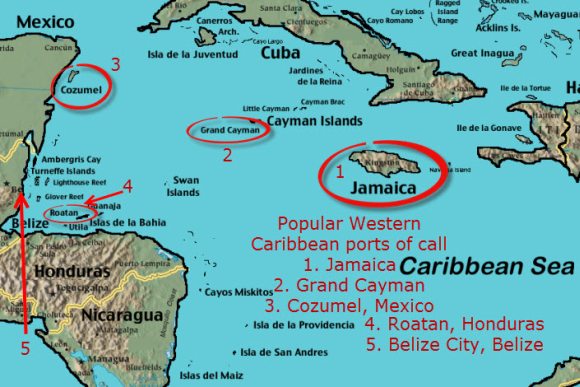 Map of Caribbean: Maps to Plan Your Trip, Including Eastern & Western