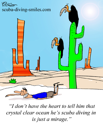 Scuba Cartoons - Smile And Laugh With Some Humor & A Dive Cartoon